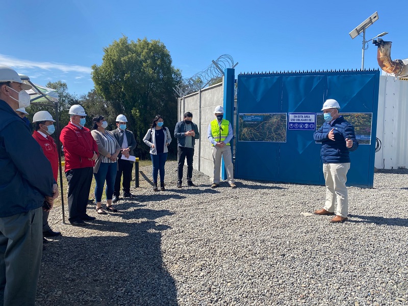 Frontel inaugura grupo generador de respaldo en la comuna de Lumaco