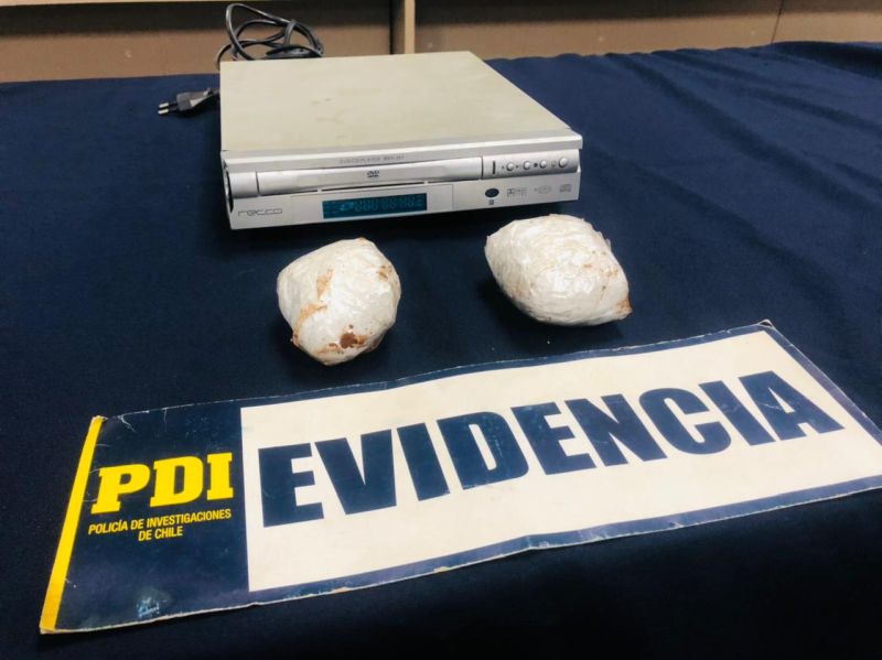 PDI decomisó droga que era transportada al interior de un reproductor ...