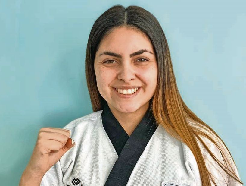 Anahí Muñoz ganó torneo internacional online de taekwondo