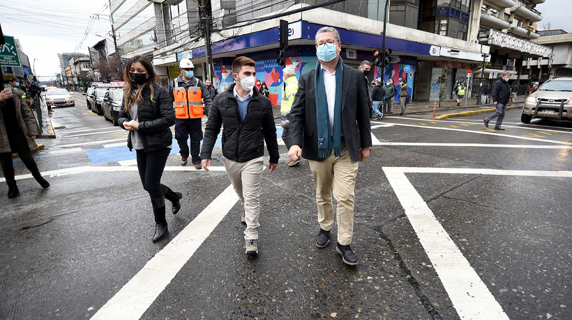 Inauguran primer cruce Tokio en Temuco: se encuentra en Avenida Prat ...