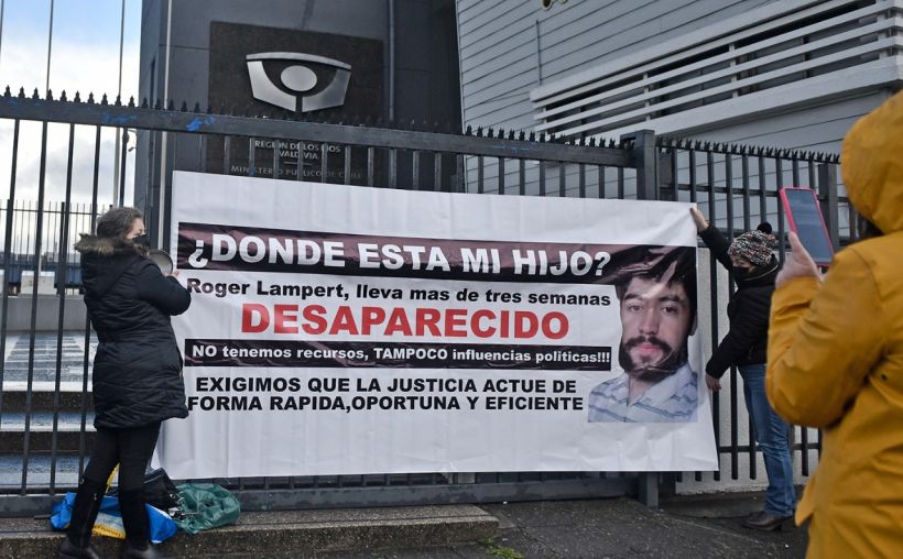 Familiares de Roger Lampert realizan manifestación al cumplirse un mes ...