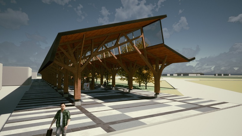 Municipio de Loncoche presenta proyecto de calle techada a empresa CMPC ...