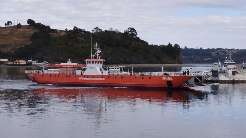 Comienza a funcionar segundo transbordador de la Naviera Puelche para ...