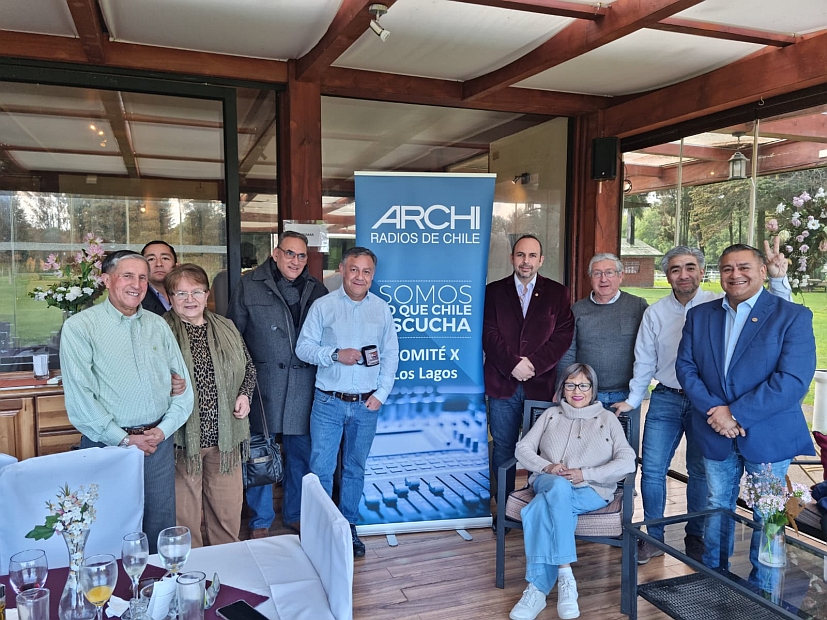 Comité Archi Región de Los Lagos conmemoró 100 años de la radio en Chile