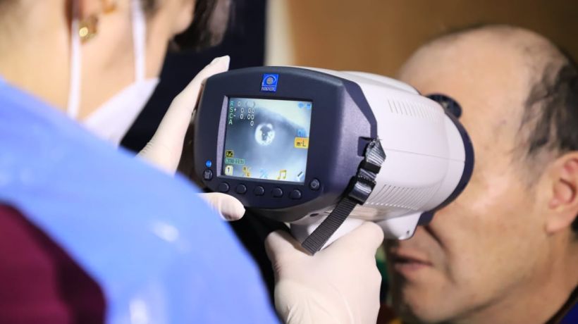 Equipo permitirá realizar exámenes visuales en casa de pacientes ...