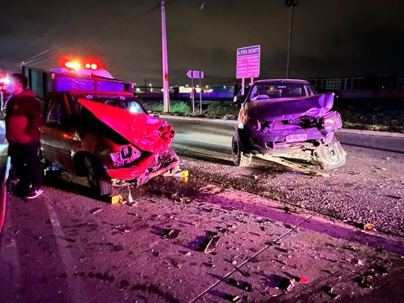 Colisión vehicular deja a una persona lesionada en Puerto Montt