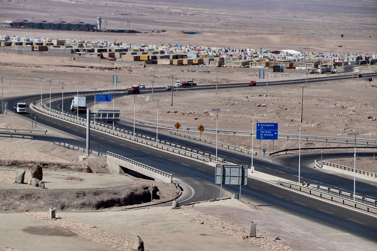 Instalarán luminarias en la avenida Circunvalación de Calama