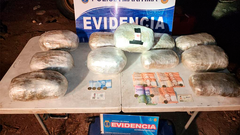 Policía Marítima decomisó más de 10 kilos de marihuana y 5 mil unidades ...