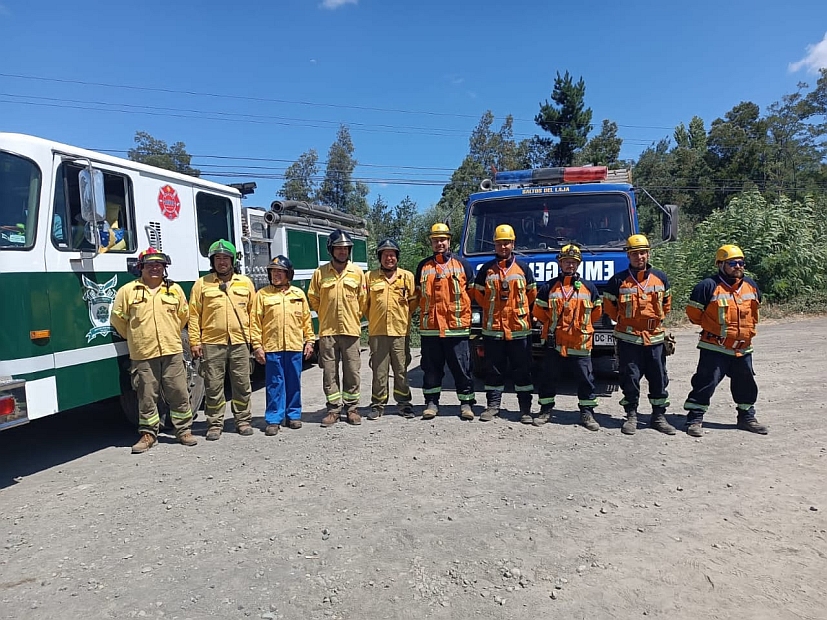 [FOTOS] Brigada Bripre de Puerto Montt combatió incendios forestales en ...