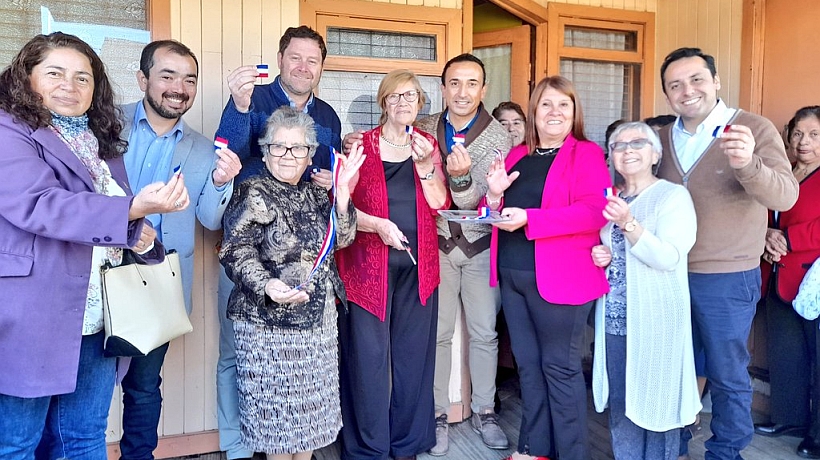 Adultos mayores de Los Muermos inauguraron sede en casa entregada por ...