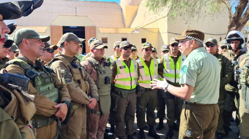 General Director De Carabineros Visita La Localidad De La Tirana “vine