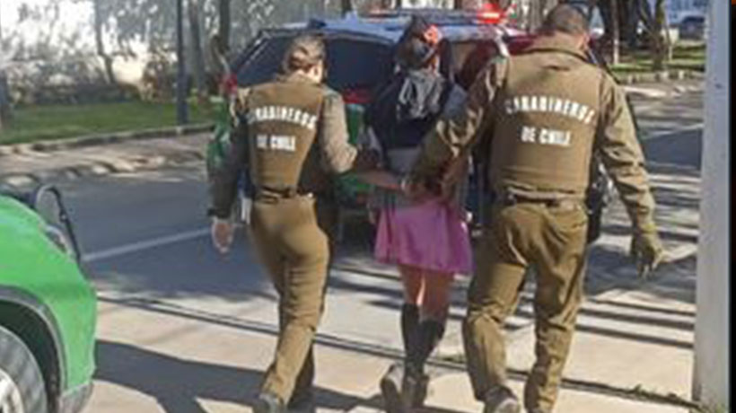 Mujer sorprendida robando en Limache huyó golpeando con un palo a otra ...