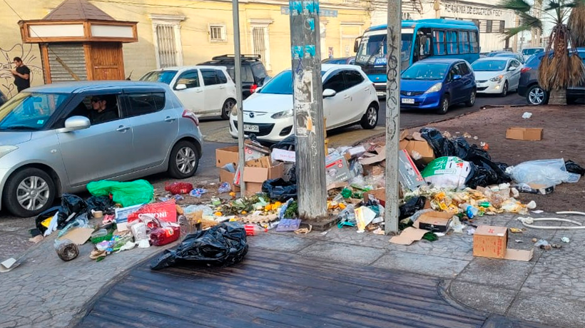 Reportan presencia de basurales en puntos del Paseo Baquedano en el ...