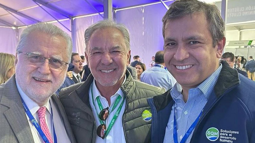 Eliseo Salazar destacó “positivo acuerdo” entre Codelco y SQM con Exponor 2024